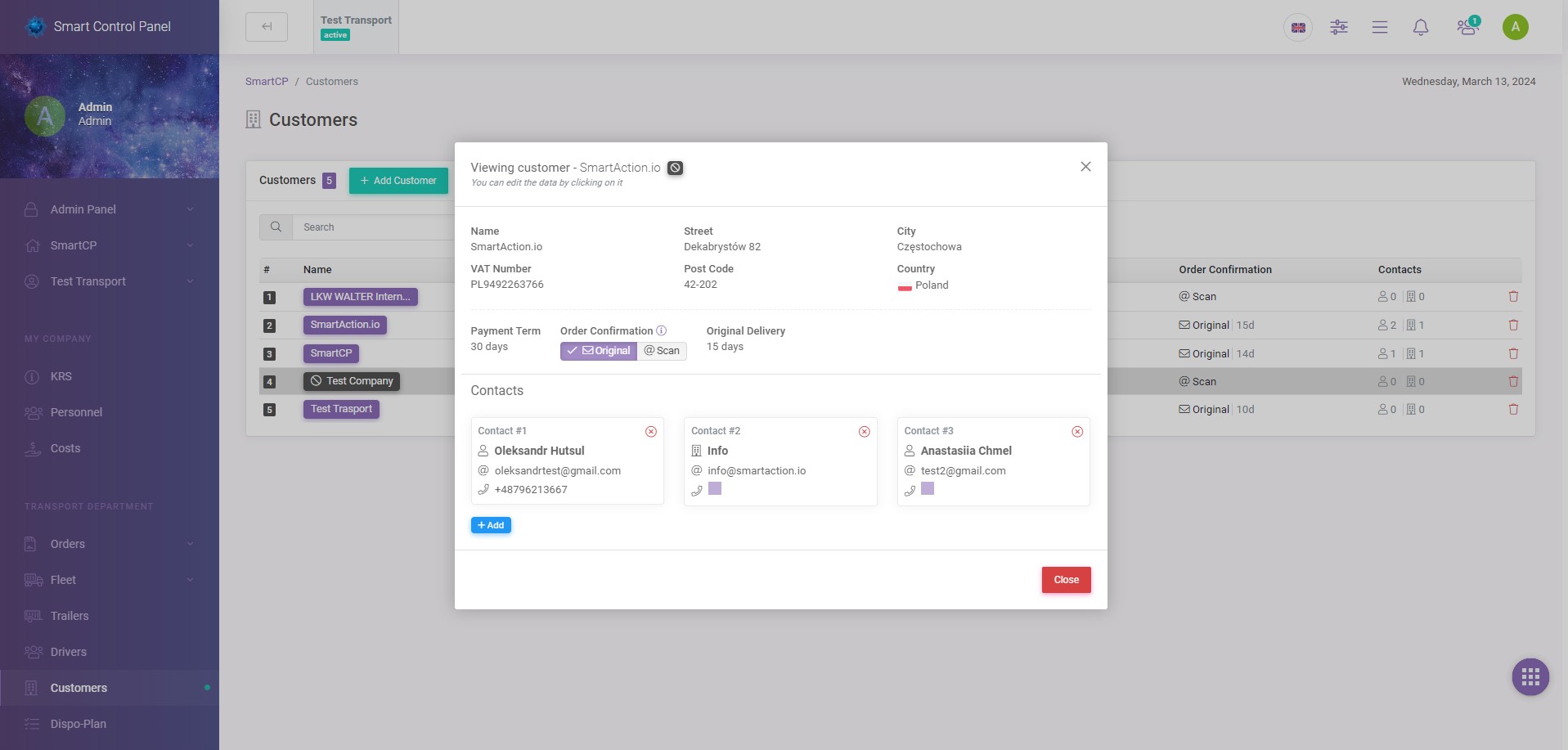 Software for your business - SmartCP