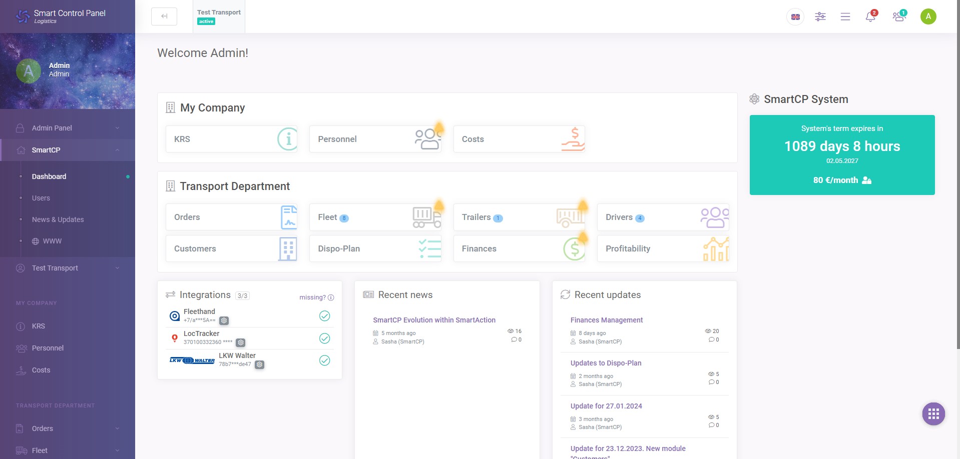Software for your business - SmartCP